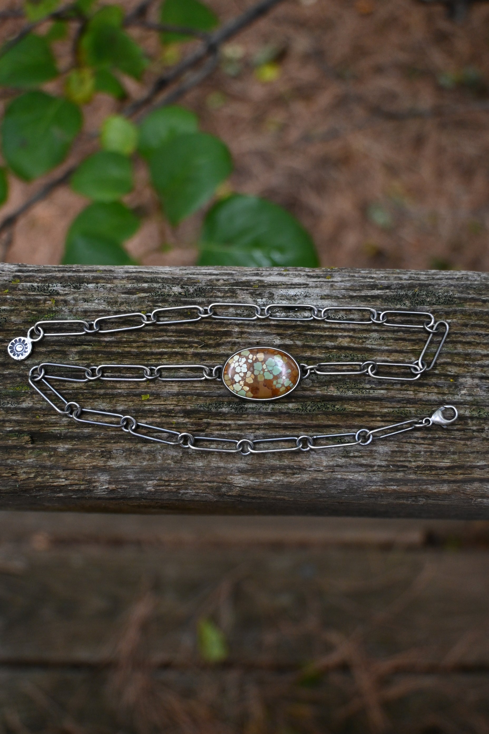 Starry Night Choker - Treasure Mountain Turquoise – Oxbow Charlie